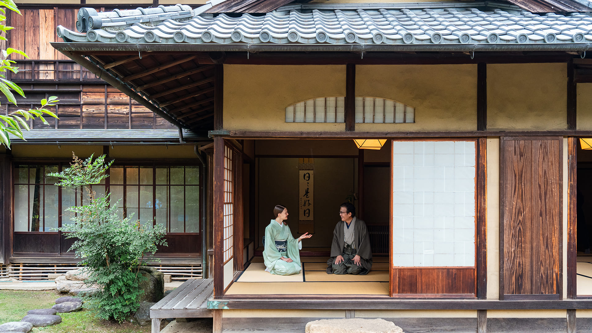 A German tea ceremony master visits Sakai, the birthplace of Sen no ...